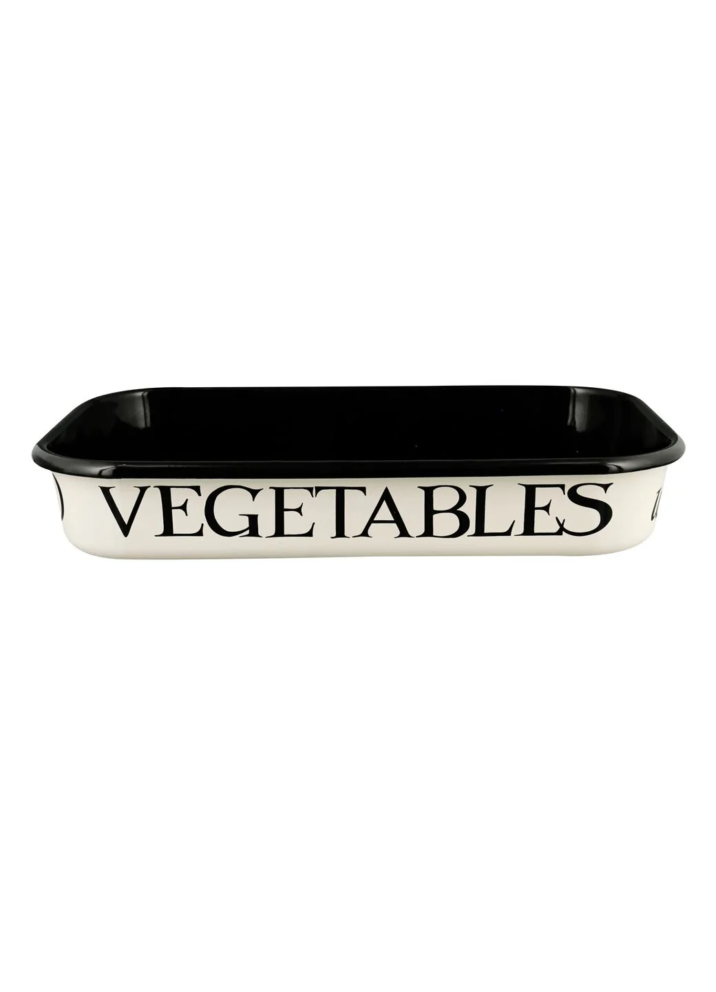 Black Toast 34Cm Enamel Roasting Tray - Emma Bridgewater